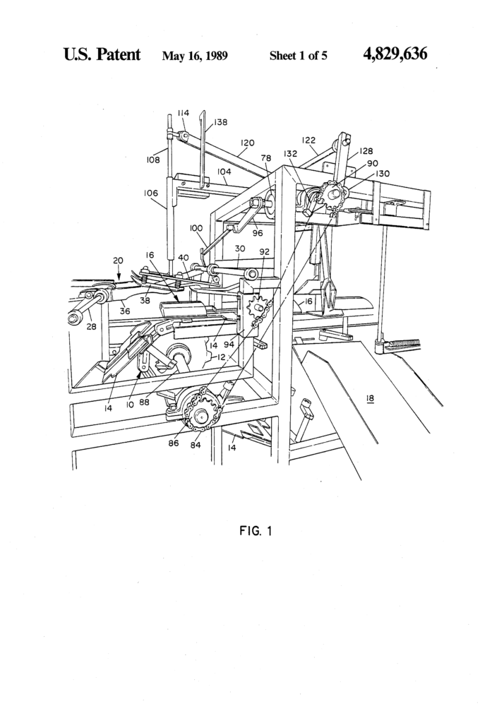 TODAY’S PATENT - CRAB PICKING MACHINE - Patent Blog