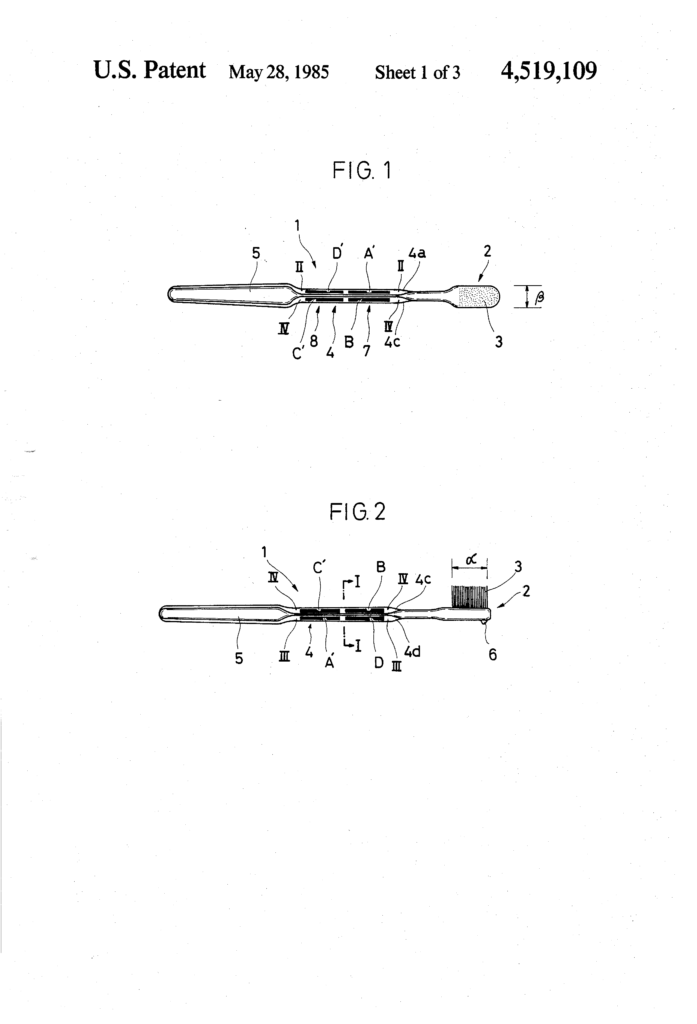 TODAY’S PATENT- TOOTH BRUSH - Patent Blog