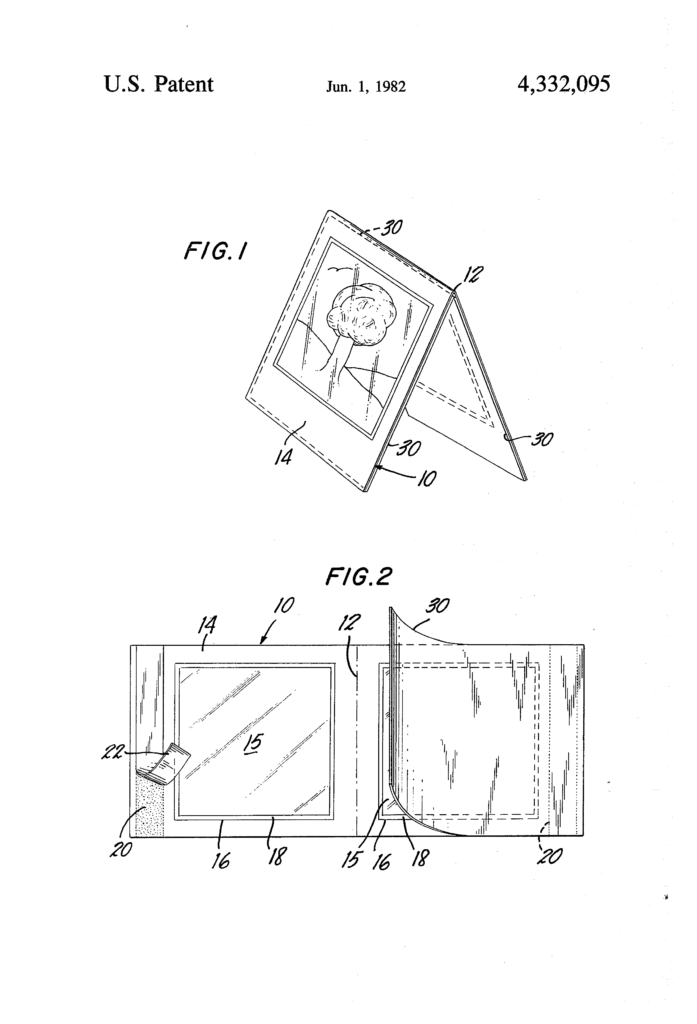 TODAY’S PATENT – PICTURE HOLDER - Patent Blog