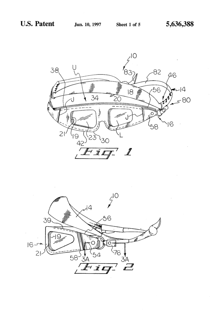 TODAY’S PATENT – GOGGLES - Patent Blog