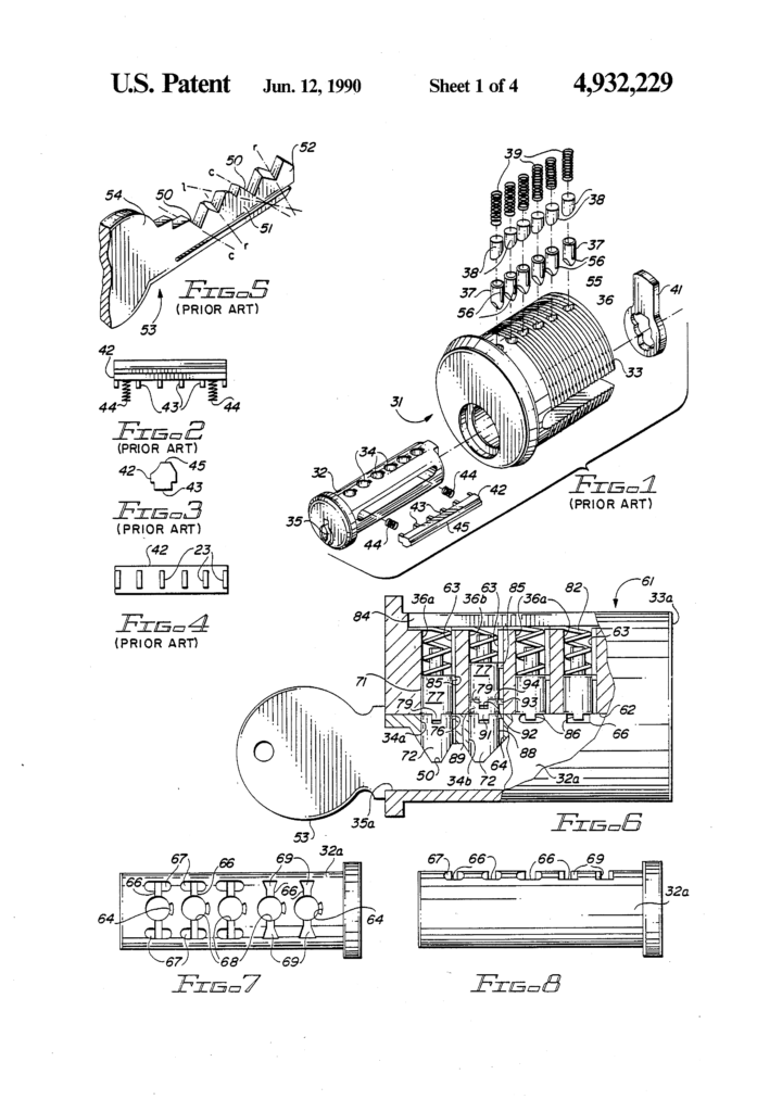 TODAY’S PATENT – CYLINDRICAL LOCK - Patent Blog