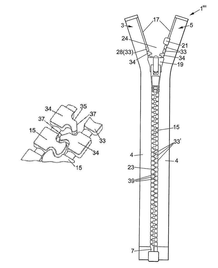 TODAY’S PATENT – READILY BURSTABLE SLIDE FASTENER - Patent Blog