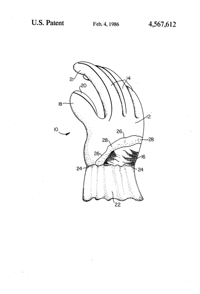 TODAY’S PATENT – SLIP RESISTANT GLOVES - Patent Blog