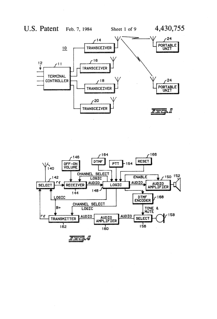 TODAY’S PATENT – PORTABLE RADIO TELEPHONE - Patent Blog