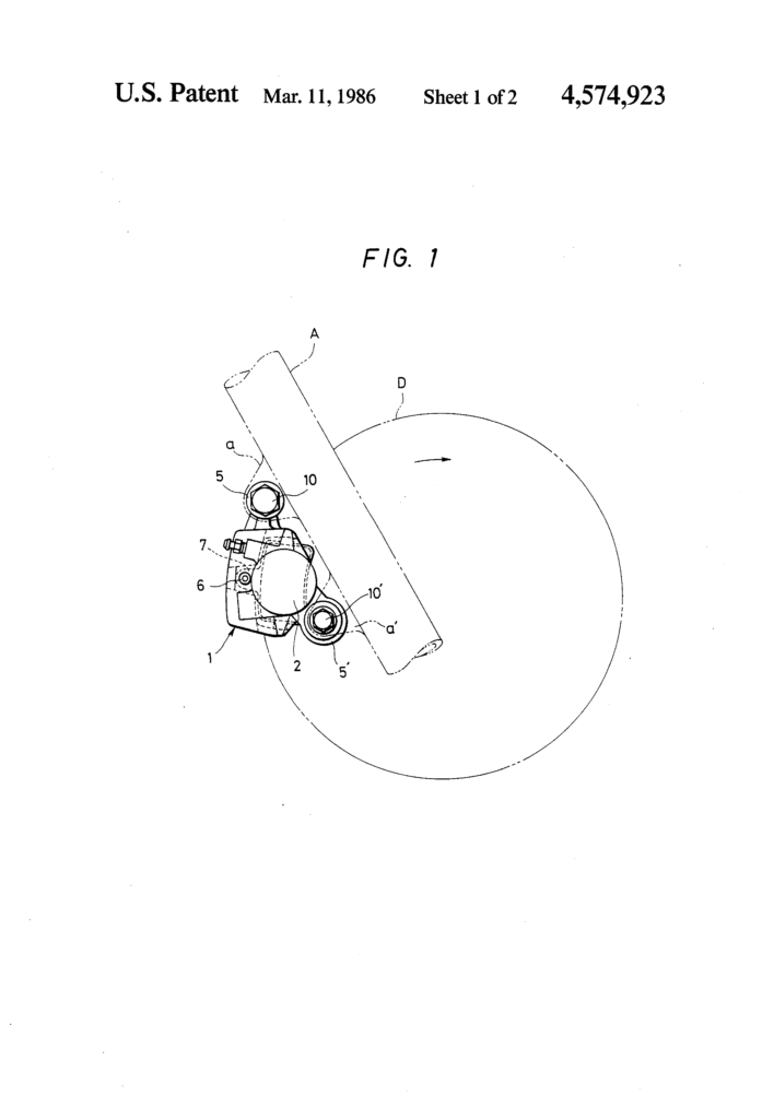 TODAY’S PATENT – FLOATING DISK BRAKE - Patent Blog