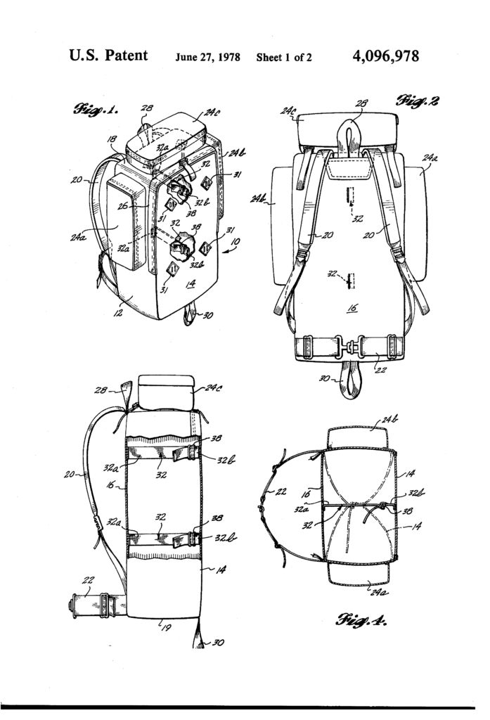 PATENT OF THE WEEK – BACKPACK - Patent Blog