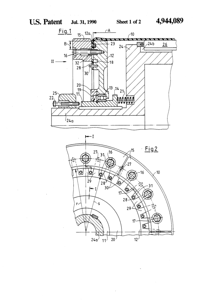 TODAY'S PATENT- MOUNTING A PRESS SHELL TO A PRESS ROLL FOR DEWATERING A ...