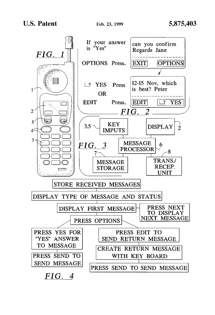 PATENT OF THE WEEK - MOBILE TELEPHONE - Patent Blog