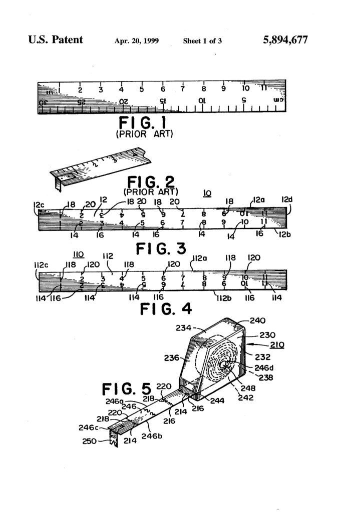 TODAY'S PATENT - MEASURING DEVICE - Patent Blog