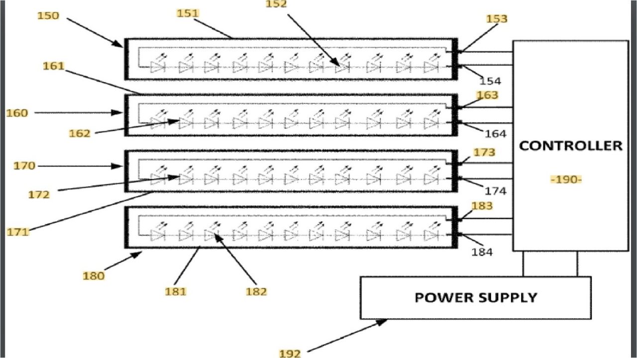 TODAY'S PATENT - LED LAMP ARRAY FOR THE INSECT TRAP