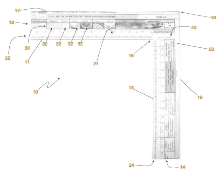 TODAY'S PATENT - SKIN AND WOUND ASSESSMENT TOOL