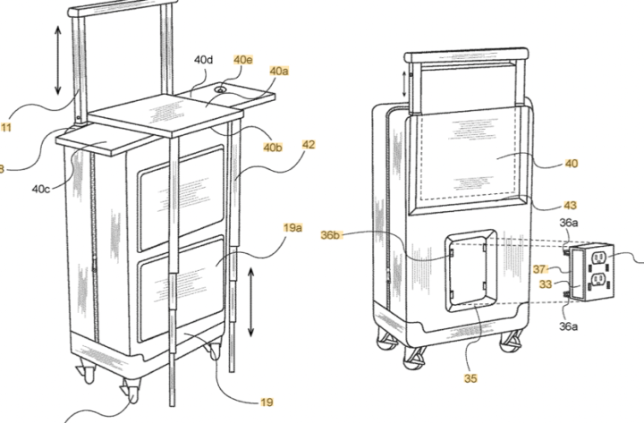 TODAY'S PATENT - TRAVEL SUITCASE