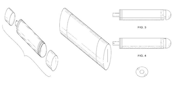 TODAY’S PATENT - COMBINED DEODORANT AND PERFUME CONTAINER
