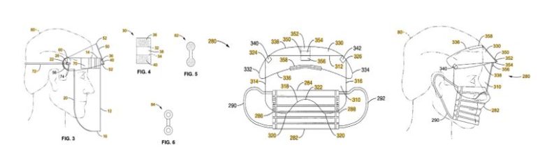 TODAY’S PATENT- VENTILATED FACE SHIELD ASSEMBLY WITH GLARE SHIELD